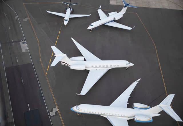 Number of Total Private Jets by Country | Stratos Jets